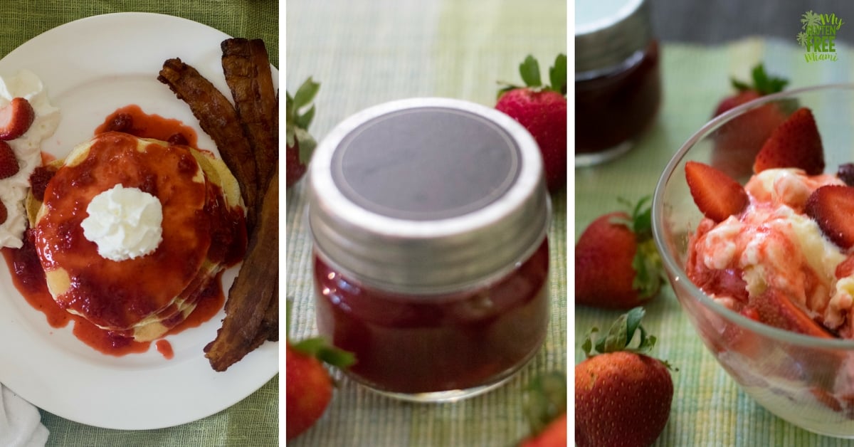 Simply Delicious Fresh Strawberry Sauce- Quick and Easy!